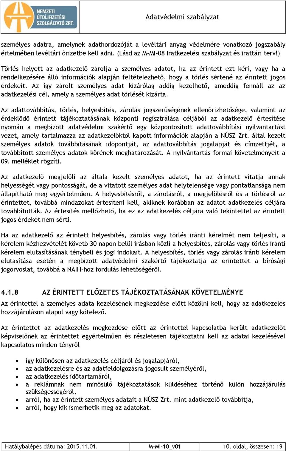 Adatvédelmi Szabályzat Pdf Ingyenes Letöltés
