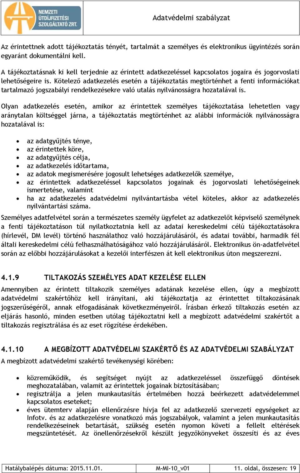 Adatvédelmi Szabályzat Pdf Ingyenes Letöltés